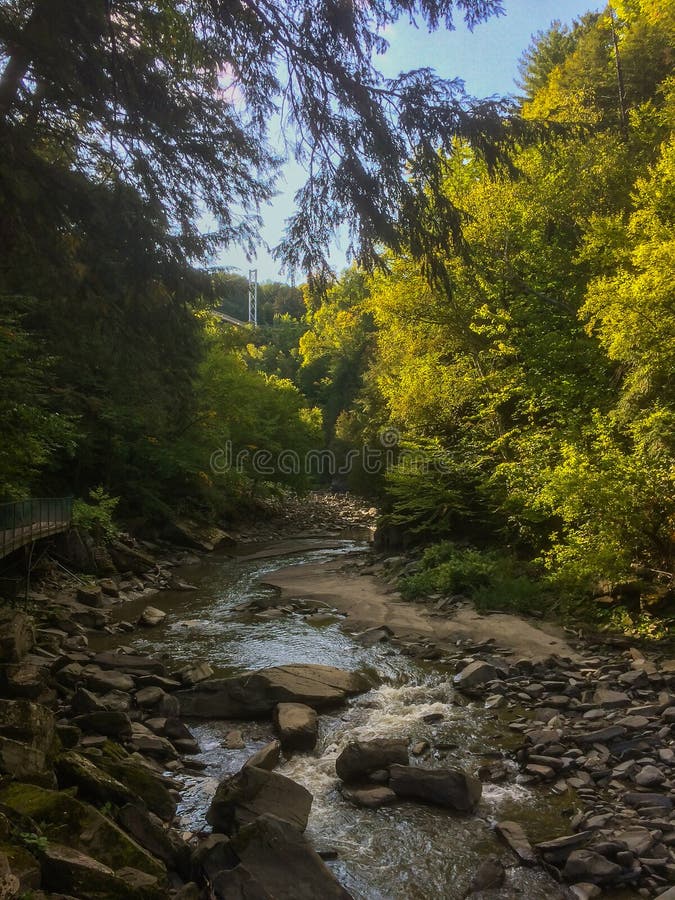 Canada-Magog River stock image. Image of landscape, magog - 203803779