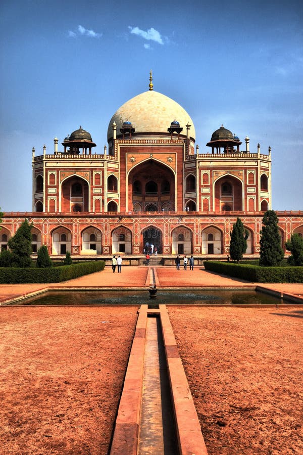 View of the Main Monuments and Points of Interest in Delhi. Humayun S ...