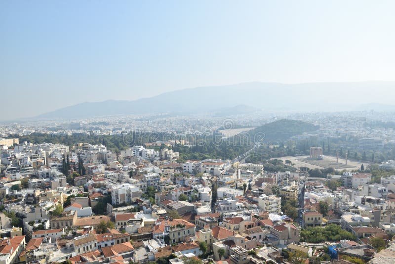 View of the Main Monuments and Sites of Athens (Greece). Views of ...