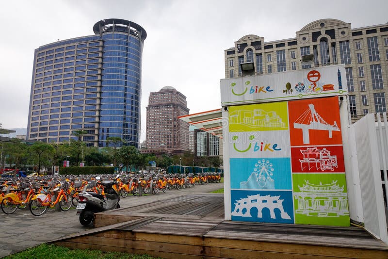 View of the Main Square in Taipei, Taiwan Editorial Stock Image - Image ...