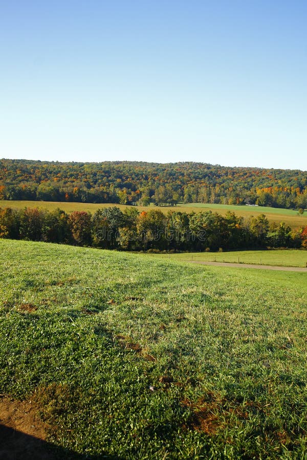 View of Malabar Farm State Park Seen from Mount Jeez, Ohio Stock Image ...