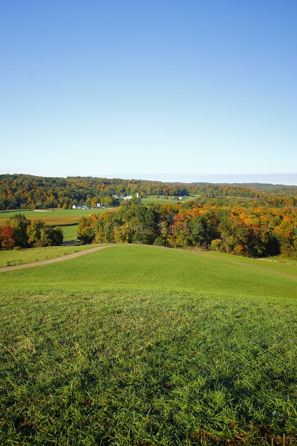 View of Malabar Farm State Park Seen from Mount Jeez, Ohio Stock Image ...
