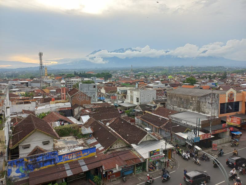 View of Malang City from Dinoyo Town Square Editorial Photo - Image of ...
