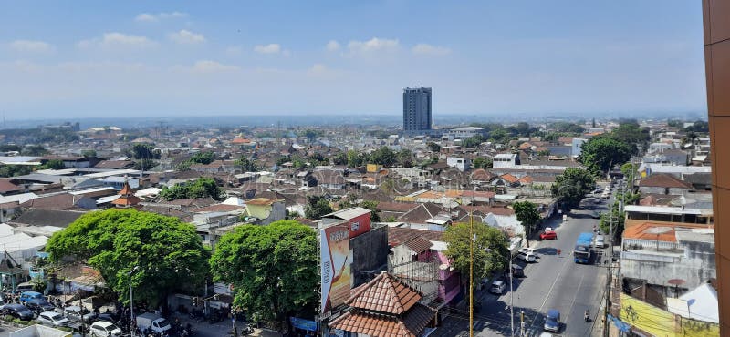 View of Malang City, East Java Editorial Stock Image - Image of horizon ...