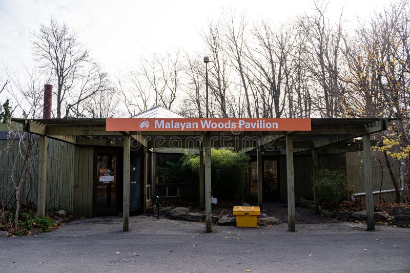 View of the Malayan Woods Pavilion at the Toronto Zoo. Editorial Image ...