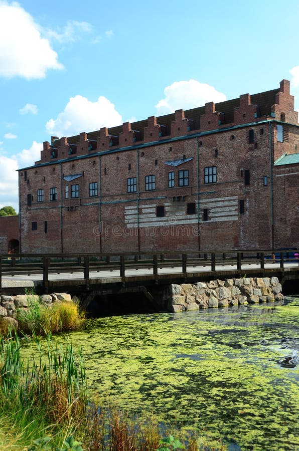 View of Malmo Castle stock image. Image of surface, sweden - 87124407