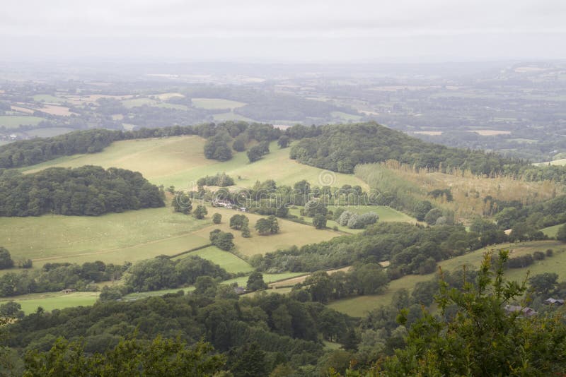View from Malvern Hills stock photo. Image of views, woods - 85714346