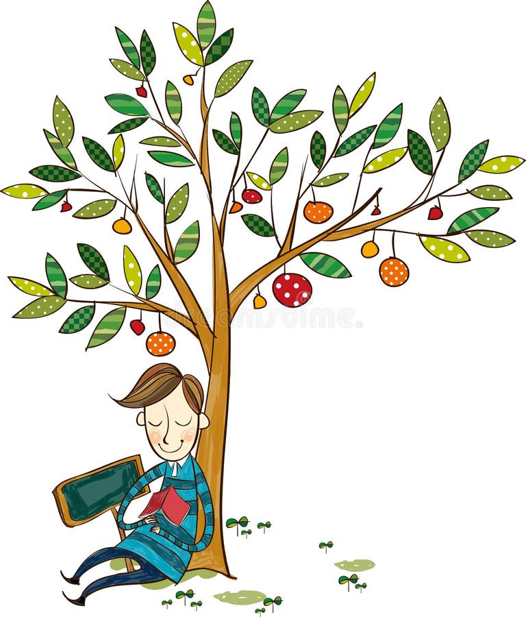 Man Resting Under Tree Stock Illustrations – 54 Man Resting Under Tree ...