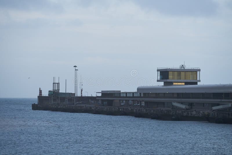 View of Marina Buildings in Funchal, Madeira, in Portugal Editorial ...