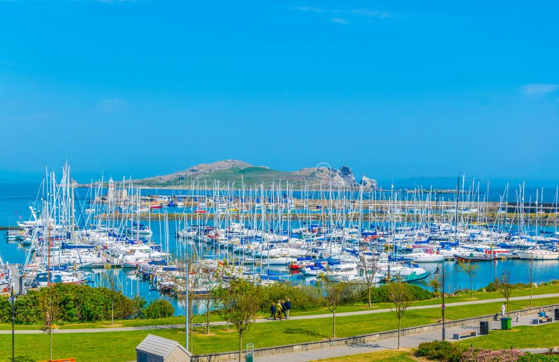 Howth, Ireland stock image. Image of eire, boat, traveling - 17237413
