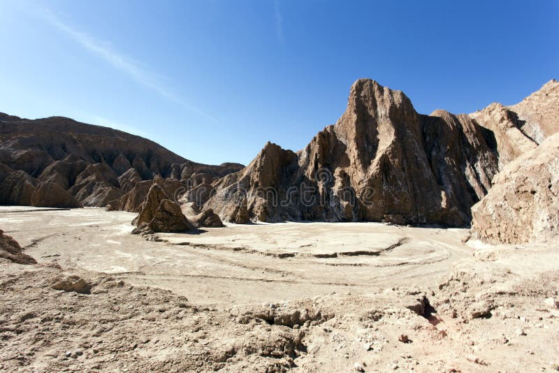 View of Mars Valley Landscape Stock Image - Image of chile, altitude ...