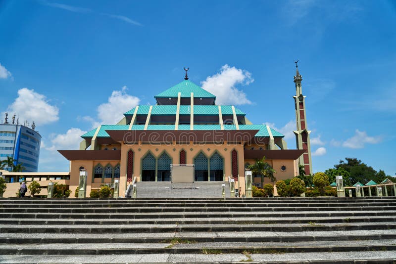 Masjid Raya in Batam Island Editorial Photography - Image of allah ...