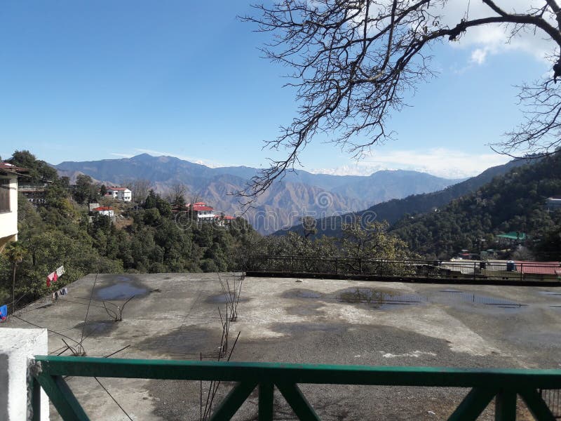 View of massuri stock image. Image of massuri, india - 127510467