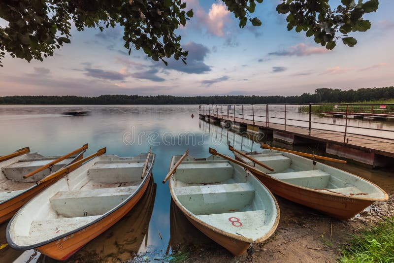 View of the Masurian lake editorial image. Image of nature - 208312195