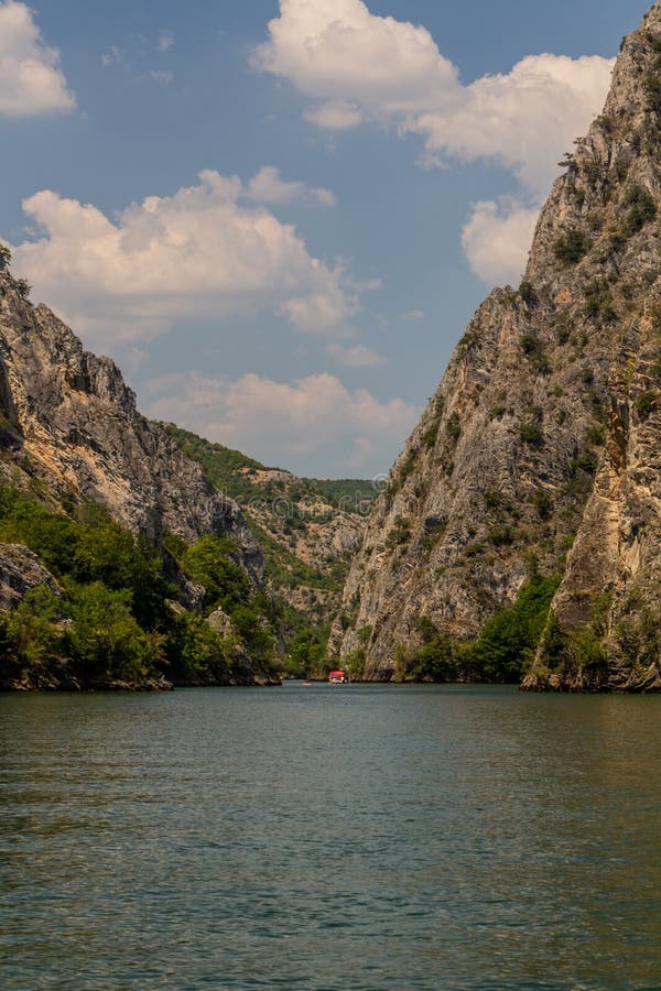 View of Matka Canyon in North Macedon Stock Photo - Image of range ...