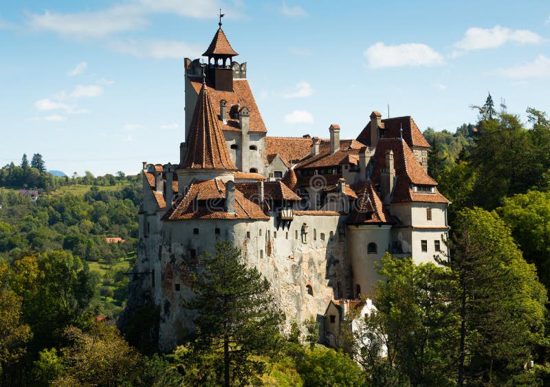 Bran Castle, Romania stock photo. Image of famous, attraction - 279247186