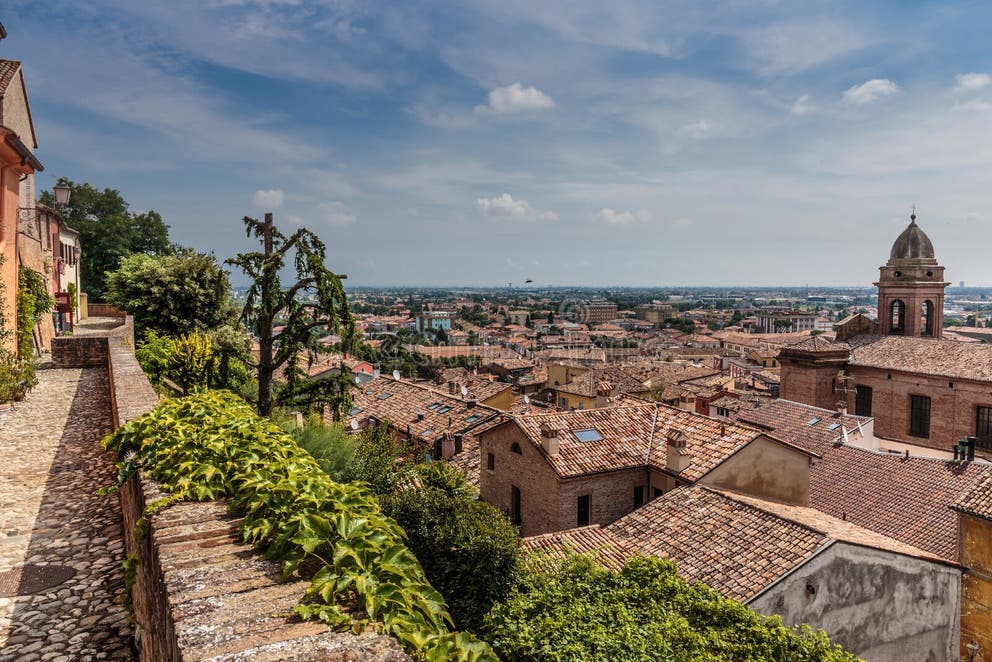View of the Medieval Italian City Stock Photo - Image of travel ...