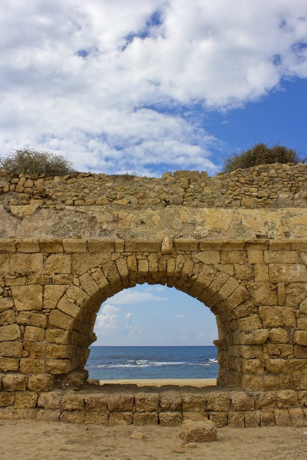 Mediterranean arch stock image. Image of middle, gallery - 3051655