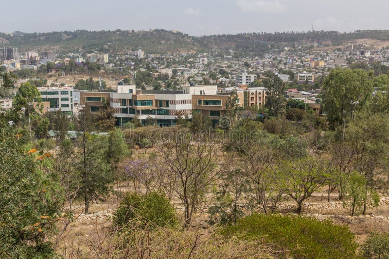View of Mekele City, Ethiopi Stock Image - Image of outdoor, cityscape ...