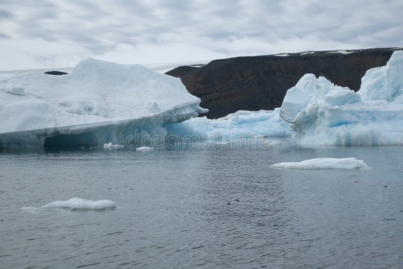 Polar coastal landscape stock image. Image of coastal - 113977011
