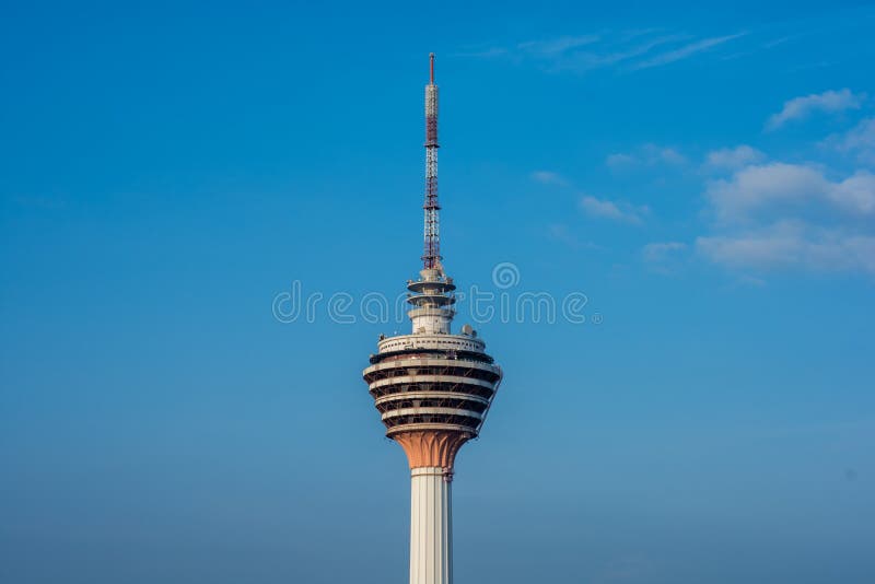 View of Menara Tower, Kuala Lumpur Stock Image - Image of klcc, house ...