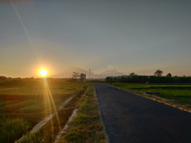 Merapi Merbabu Mountain stock photo. Image of merbabu - 157278712