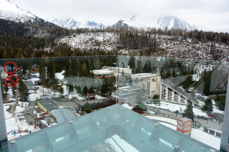 View from the 30 Meters High Tatras Tower Editorial Image - Image of ...