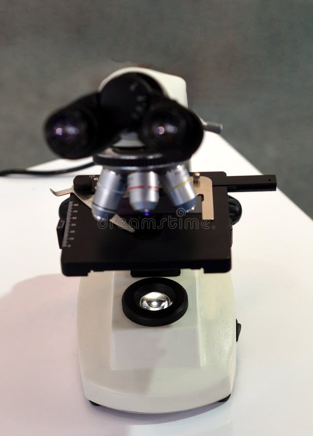 View of Micro Scope in Clinical or Pharma Laboratory Stock Photo ...