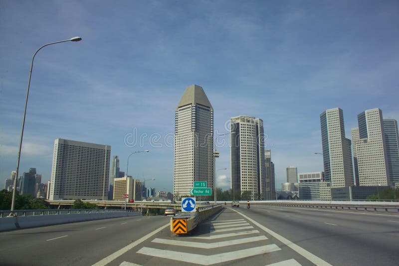 View from the Middle stock image. Image of commercial - 12800607