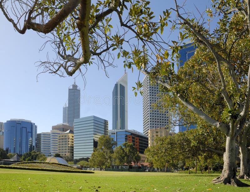 South Perth stock photo. Image of park, building, urban - 10061862