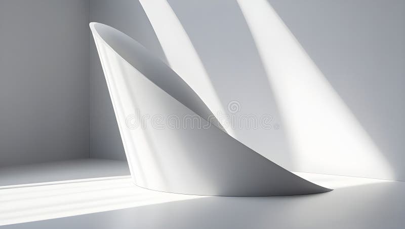 A Minimalist Design with Negative Space Stock Illustration ...