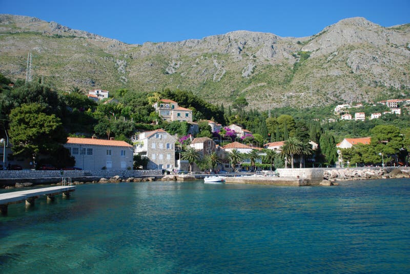 View at Mlini, Croatia stock photo. Image of outdoor - 21349102