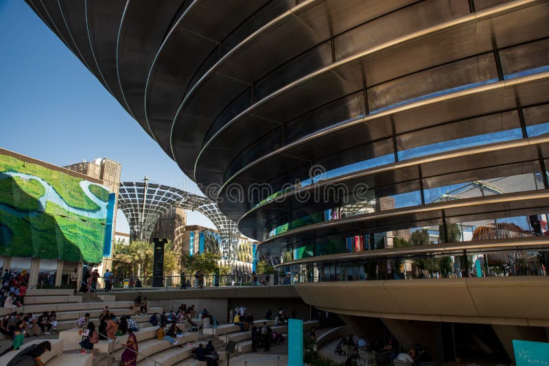 View of Mobility Pavilion on Dubai Expo Editorial Photo - Image of expo ...