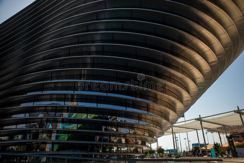 View of Mobility Pavilion on Dubai Expo Editorial Photography - Image ...