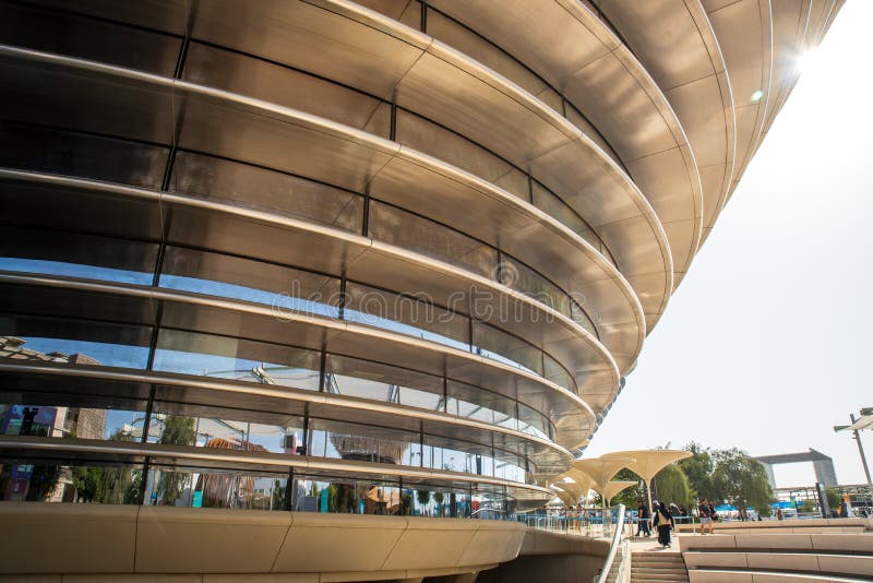 View of Mobility Pavilion on Dubai Expo Editorial Stock Image - Image ...