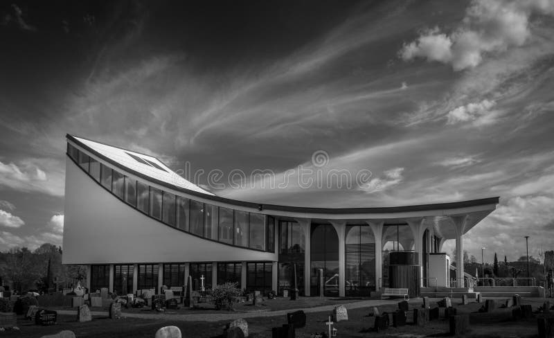 Modern church editorial stock photo. Image of church - 40052138