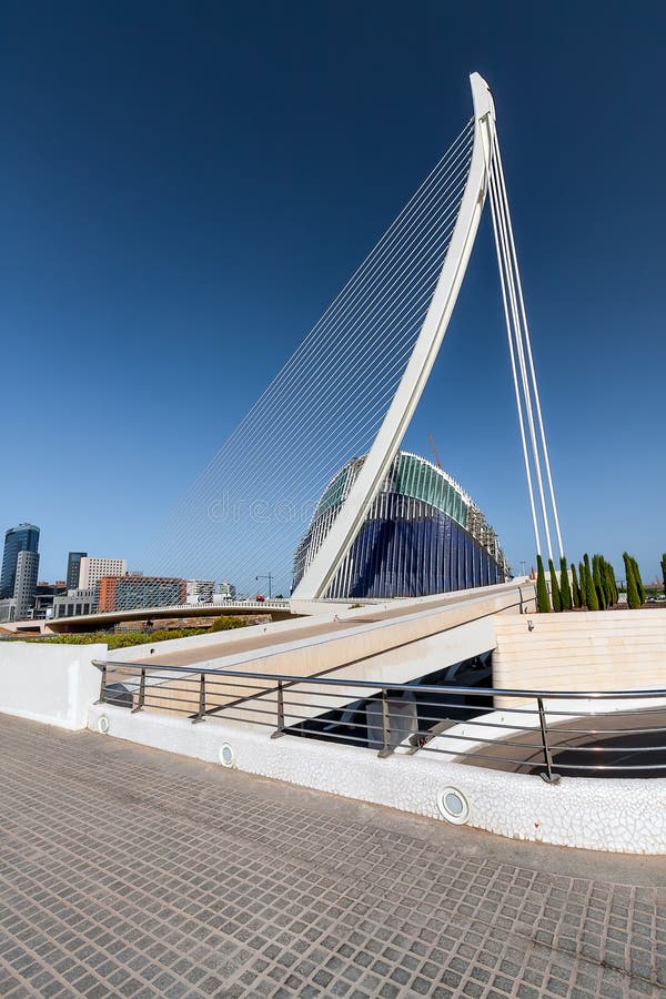 View of a Modern Multi-purpose Building in Valencia Stock Photo - Image ...