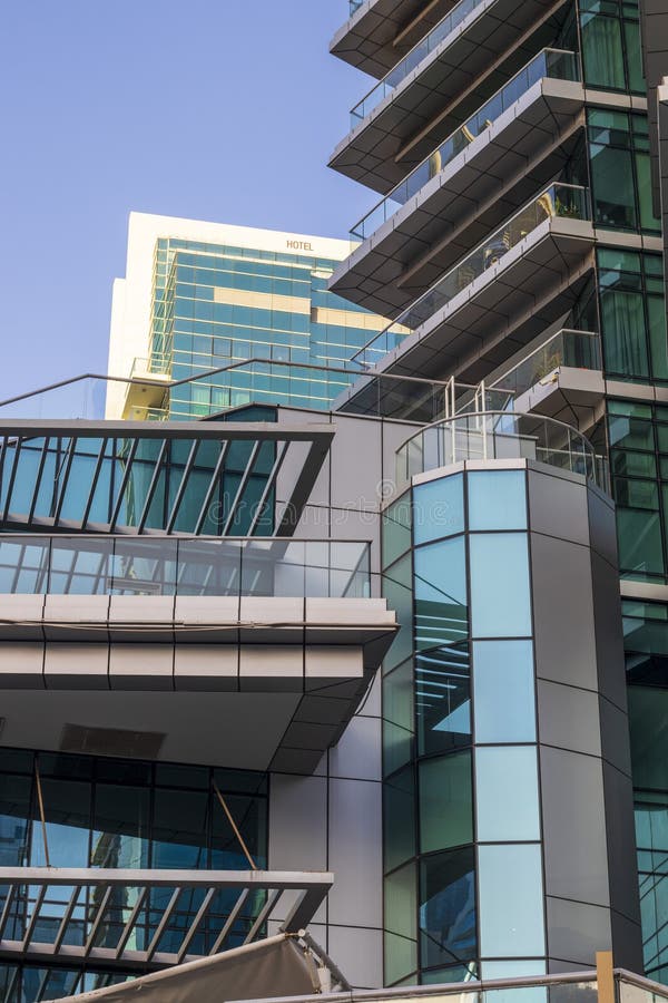 View of a the Modern Towers in the City. Urban Editorial Photography ...