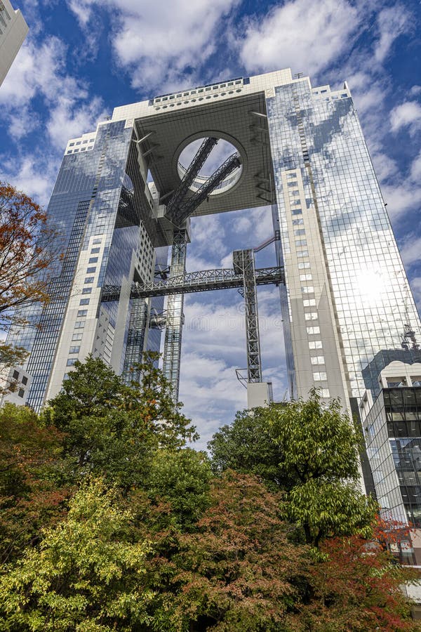 View of the Modern Umeda Sky Building Stock Photo - Image of attraction ...