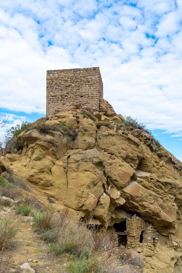 View of the Monastery Complex of David Gareja of Eastern Georgia Stock ...