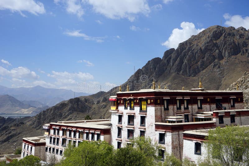 View from monastery editorial photo. Image of white, facade - 93692236