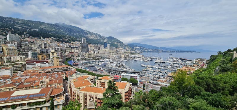View of Monte Carlo, Monaco, Europe Editorial Image - Image of port ...