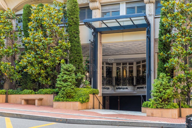 A View in Monte Carlo in Monaco Editorial Stock Photo - Image of scene ...