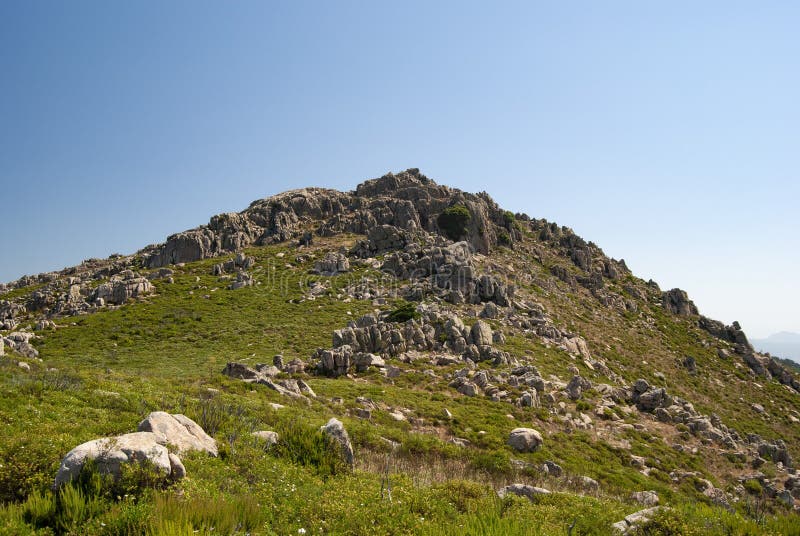 View of Monte Eccas stock photo. Image of sinnai, landscapes - 172504192