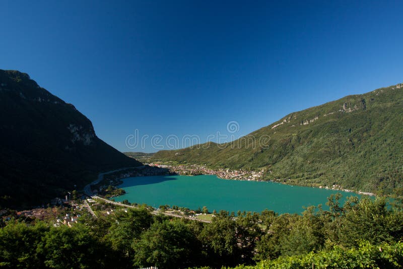 View from Monte Generoso stock photo. Image of town, summer - 17423986