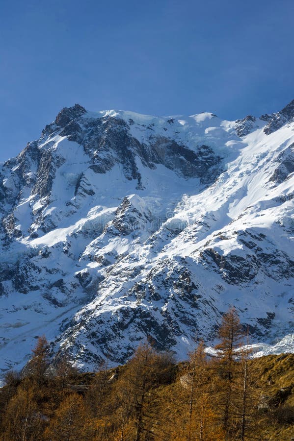 Monte rosa stock photo. Image of mountain, belvedere - 122940126