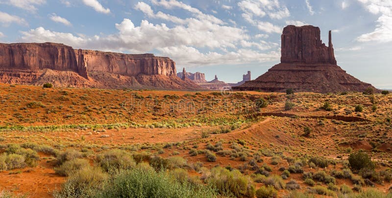 View of Monument Valley stock photo. Image of landscape - 105586396