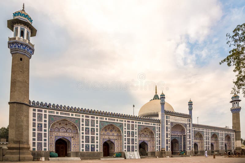 View Mosque Shahi Eid Gah Streets Multan Pakistan Stock Photos - Free ...