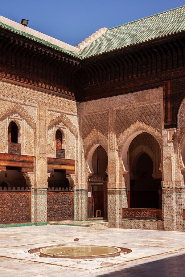 View of the Mosque Wall Details in Morocco Editorial Image - Image of ...