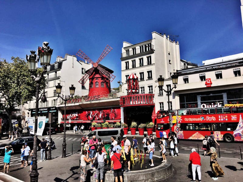 Moulin Rouge Aerial View Stock Photos - Free & Royalty-Free Stock ...